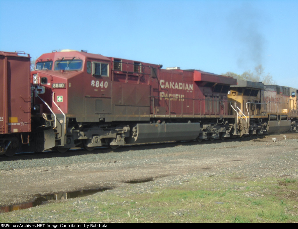 from the Northwest UP 6968 CP 8840 Eastbound